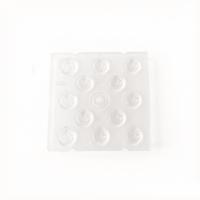 China 90 Degree High Bay LED Lens for SMD 3030/5050 LEDs Optical Grade PC 91% Transmittance for sale
