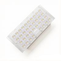 China ODM 144 Point 90 Degree Optical Grade PC LED Lens with Aluminum PCB 253x120mm for sale