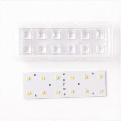 China 12W 30W 2x6 LED High Bay Module 5050SMD 5000LM Retrofit Kit 60x60 Degree for sale