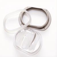 China Borosilicate Glass LED Street Light Lens 107x86.8mm 100W for Bridgelux Vero 29 for sale