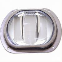China Borosilicate Glass LED Street Light Lens 107x86.8mm 100W for Bridgelux Vero 29 for sale