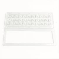 China PC Optical Lens LED Street Light Components 270x60x6.7mm ROHS for sale