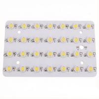 China 28W Aluminum LED PCB Board Module for Street Light Retrofit - 132x75mm Size with 90x120° Beam Angle for sale