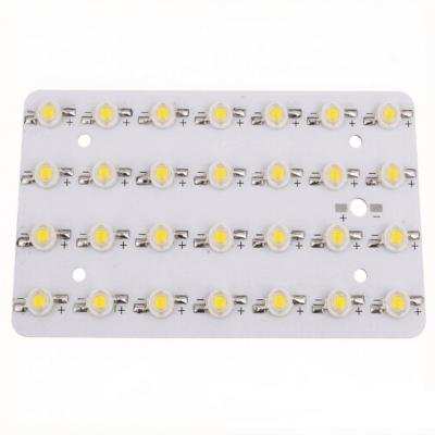 China 28W Aluminum LED PCB Board Module for Street Light Retrofit - 132x75mm Size with 90x120° Beam Angle for sale