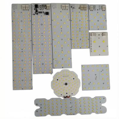China Custom SMD LED PCB Board Aluminum 1oz Copper Single Layer White Black for sale