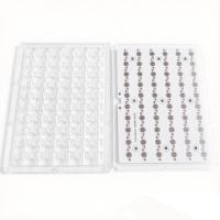 China 60W Bridgelux LED PCB Board with 200x150mm Lens for Street Light Retrofit - 10S6P Circuit Design for sale