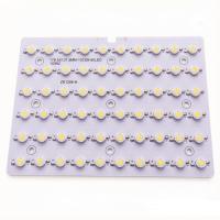 China 60W Bridgelux LED PCB Board with 200x150mm Lens for Street Light Retrofit - 10S6P Circuit Design for sale