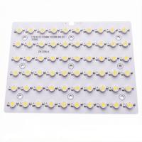 China 60W LED Street Light Module PMMA Lens 200x150mm PC Optical 60x1W Bridgelux for sale