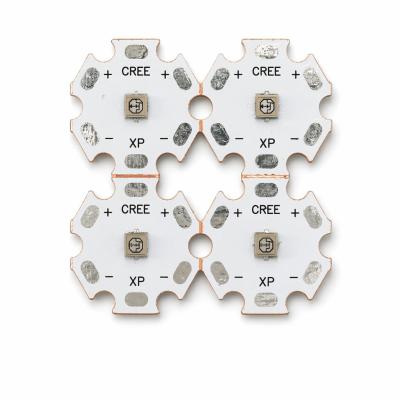 China UVC 1W High Power LED SMD 270-280nm 20mm Star PCB Board for Germicidal Lamp with 30mA Current for sale