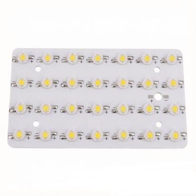 China 28W LED Street Light Module PC Optical Lens Retrofit Kit for Road Lamp 90x120° for sale