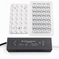 China 28W LED Street Light Module PC Optical Lens Retrofit Kit for Road Lamp 90x120° for sale