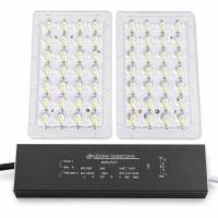China 28W LED Street Light Module PC Optical Lens Retrofit Kit for Road Lamp 90x120° for sale