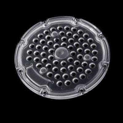China 120° 3030 LED High Bay Light Lens - 64-in-1 Circular Design for Industrial Mining Lamps (110mm Diameter) for sale