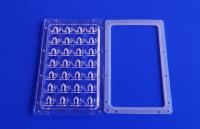 China 28W LED Lens Array PCB Solder Bridgelux Street Lamp 90x120 Degree 152.8x95.9mm for sale