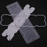 China 30 Degree 64-in-One LED Optical Array Lens with PCB - 236x70mm Lens, 219x54mm Board for 40W-50W Lighting for sale