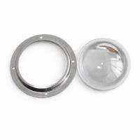 China 78mm 120 Degree Borosilicate Glass Lens for CXB3590 CRI80 36V LED 30W 50W 100W for sale