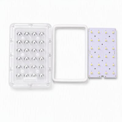 China Shoebox CR 3535 LED Lighting Module 24pcs XTE LED PCB 130-170lm/W for sale