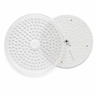 China 150W 3030 SMD LED UFO High Bay Light Module 60 Degree Round PC Lens 220mm for sale