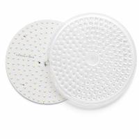 China 150W 3030 SMD LED UFO High Bay Light Module 60 Degree Round PC Lens 220mm for sale