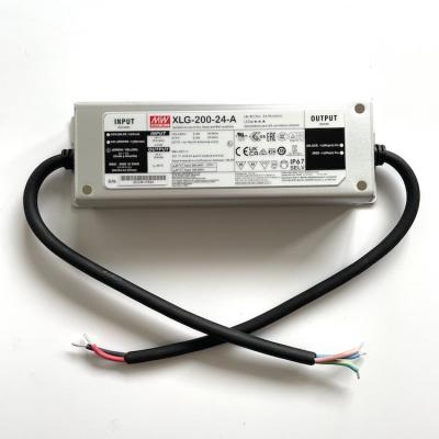 China Mean Well XLG-200-24-A 200W 24V 8.3A IP67 Waterproof LED Driver for Street Light Modules for sale