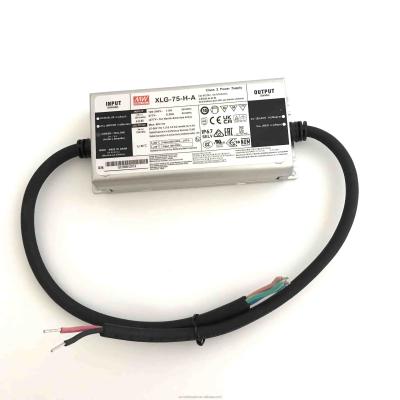 China MEAN WELL XLG-75 Series 75W LED Driver IP67 Constant Power Mode 100–305VAC 3-in-1 Dimming for sale
