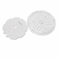 China Custom 120 Degree 64 LED 3030 SMD Optical Lens with 93% Transmittance for LED Street Light OEM ODM for sale