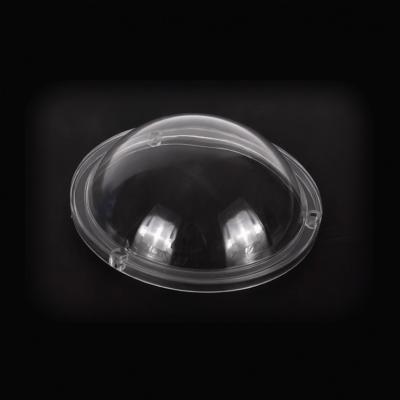 China 142mm High Bay Light Lens 120 Degree Beam Angle 91% Transmittance PC Cover with Gasket for sale