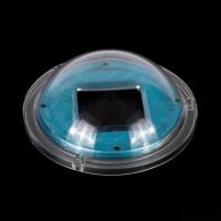 China 142mm High Bay Light Lens 120 Degree Beam Angle 91% Transmittance PC Cover with Gasket for sale