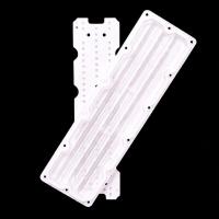 China Custom 64-in-1 3030 SMD LED PCB Board with 90×110 Degree Optical PC Lens for Roadway & Industrial Lighting for sale