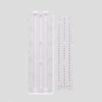 China Custom 64-in-1 3030 SMD LED PCB Board with 90×110 Degree Optical PC Lens for Roadway & Industrial Lighting for sale