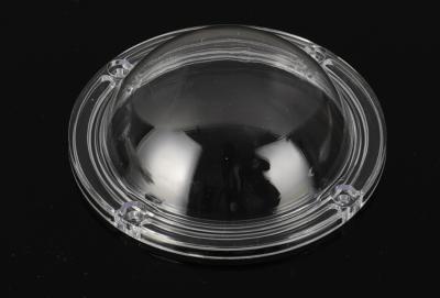 China 100mm Diameter 91% Transmittance Clear PC Cover for 50W 100W COB LED High Bay Light Lens for sale