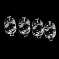 China Asymmetric LED Optical Lens 135x85 Degree PC 18x10.05x7.55mm for Wall Washing Lighting for sale