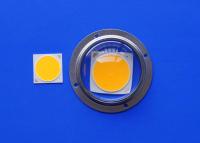 China 78mm Borosilicate Glass Lens for CXB 3590 COB LED - 60° Beam Angle, 93% Transmittance for sale