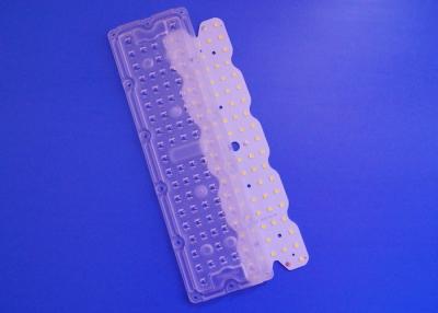 China 80 LED Light Control Module 70x145 Degree Lens PCB for 50W 60W 70W 80W Street Lamp Retrofit for sale