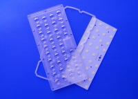 China 3030 SMD LED Outdoor Street Light Fixtures Module 100W 253x120mm 151x81 Degree for sale