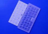 China 36 LED Array Projection Lamp Lens 253x120mm with 144 PCB Board - 60/90/150 Degree Beam Angles for sale