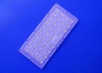China 36 LED Array Projection Lamp Lens 253x120mm with 144 PCB Board - 60/90/150 Degree Beam Angles for sale