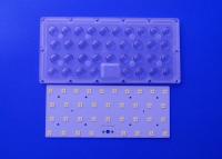 China 36 LED Array Projection Lamp Lens 253x120mm with 144 PCB Board - 60/90/150 Degree Beam Angles for sale