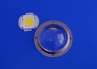 China 78mm 120 Degree Borosilicate Glass Lens for CXB3590 CRI80 36V LED 30W 50W 100W for sale
