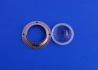 China 50mm COB Glass Lens 28mm Height 40-70 Degree for 10W 20W 30W LED for sale
