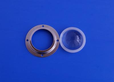 China 50mm COB Glass Lens 28mm Height 40-70 Degree for 10W 20W 30W LED for sale