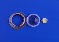 China 10-30W COB LED Lens 50mm High Borosilicate Glass 70-90 Degree for sale