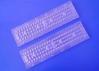 China 84-LED SMD3030 Array PC Lens Module 252x70mm 136x78° Beam Angle for 50-70W Street Lighting for sale