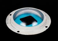 China 67mm PC LED Optical Lens for COB LED 30W 50W 120 Degree Beam Angle for sale