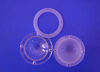 China 90mm 120 Degree High Bay COB LED Lens Clear PC Transparent 88mm Diameter for sale