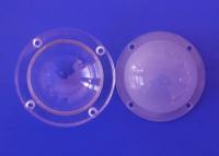 China 90mm 120 Degree High Bay COB LED Lens Clear PC Transparent 88mm Diameter for sale