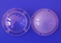 China 90mm 120 Degree High Bay COB LED Lens Clear PC Transparent 88mm Diameter for sale
