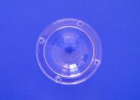 China 100mm Diameter 91% Transmittance Clear PC Cover for 50W 100W COB LED High Bay Light Lens for sale