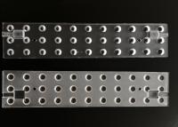 China 120 Degree SMD 3030 2835 Linear LED Lens 286x61x6.3mm PMMA for sale