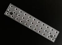 China 120 Degree SMD 3030 2835 Linear LED Lens 286x61x6.3mm PMMA for sale